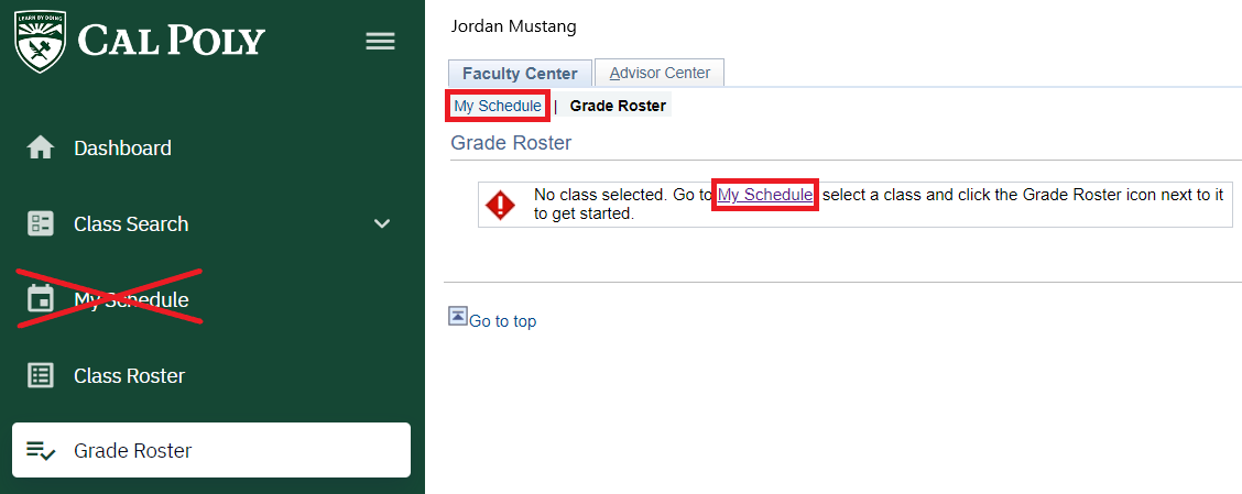 Faculty Grading Instructions - Office of the Registrar - Cal Poly, San Luis Obispo